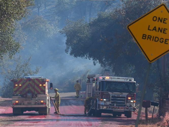 Peter Fire west of Anderson burns 304 acres, 50% contained | Fire Watch ...