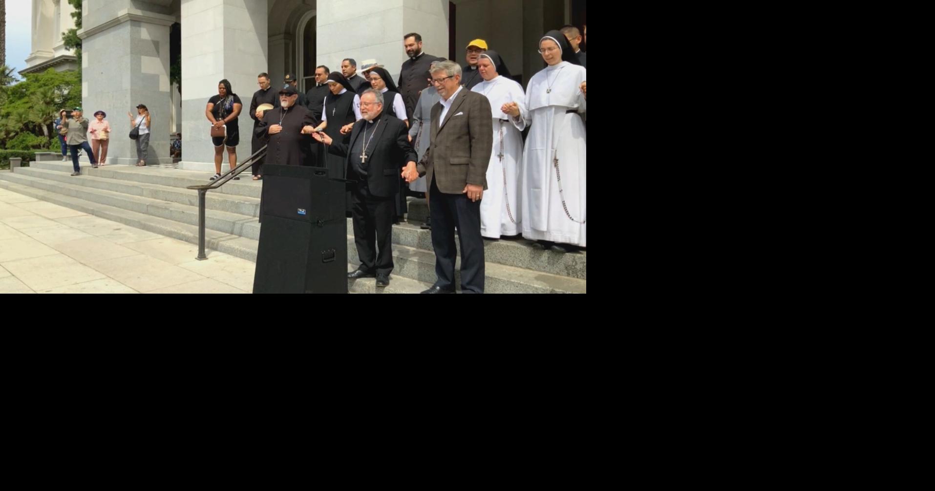 Prayer vigil held outside State Capitol as lawmakers honor drag queen ...