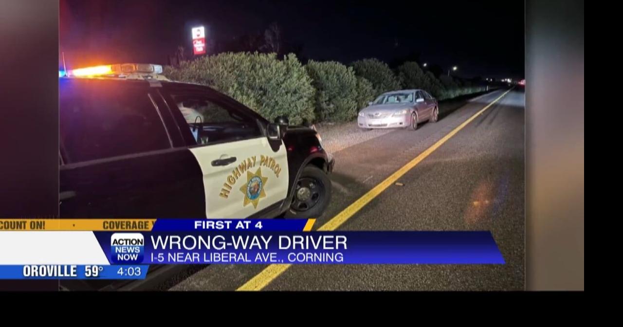 Red Bluff Chp Stops Wrong Way Senior Driver On Interstate 5 Video