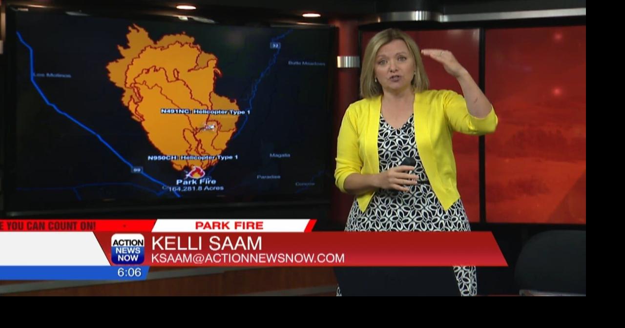 Park Fire burn map | Video | actionnewsnow.com