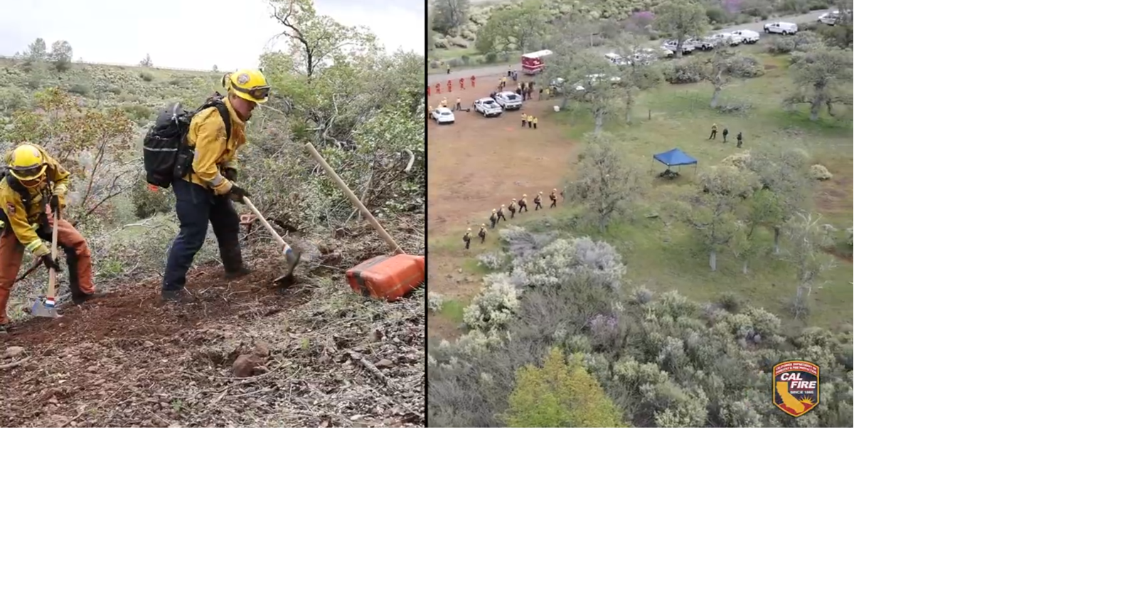 CAL FIRE fuel management efforts helped assist firefighters during the ...