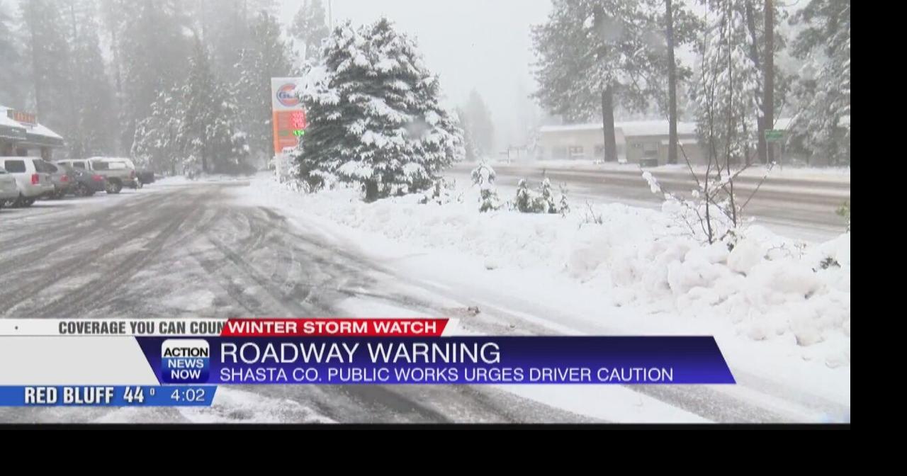Winter storm brings snow to Shingletown | Local | actionnewsnow.com