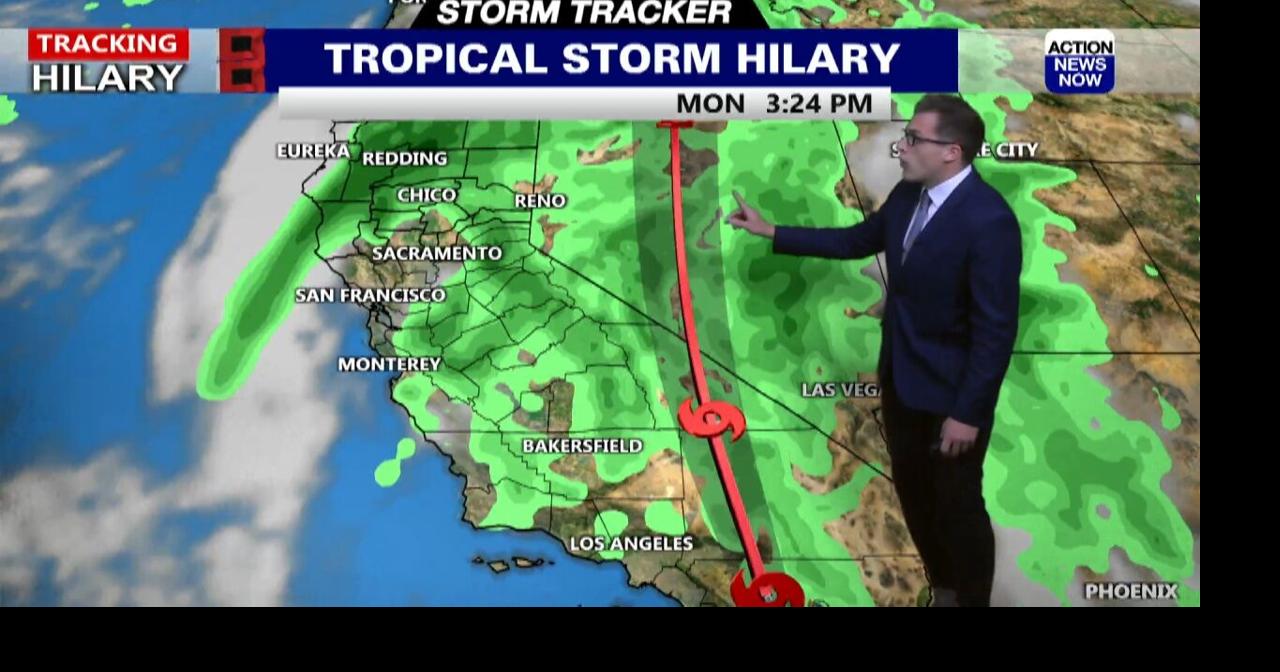 Tracking Hilary's Impacts In Southern California | Covering California ...