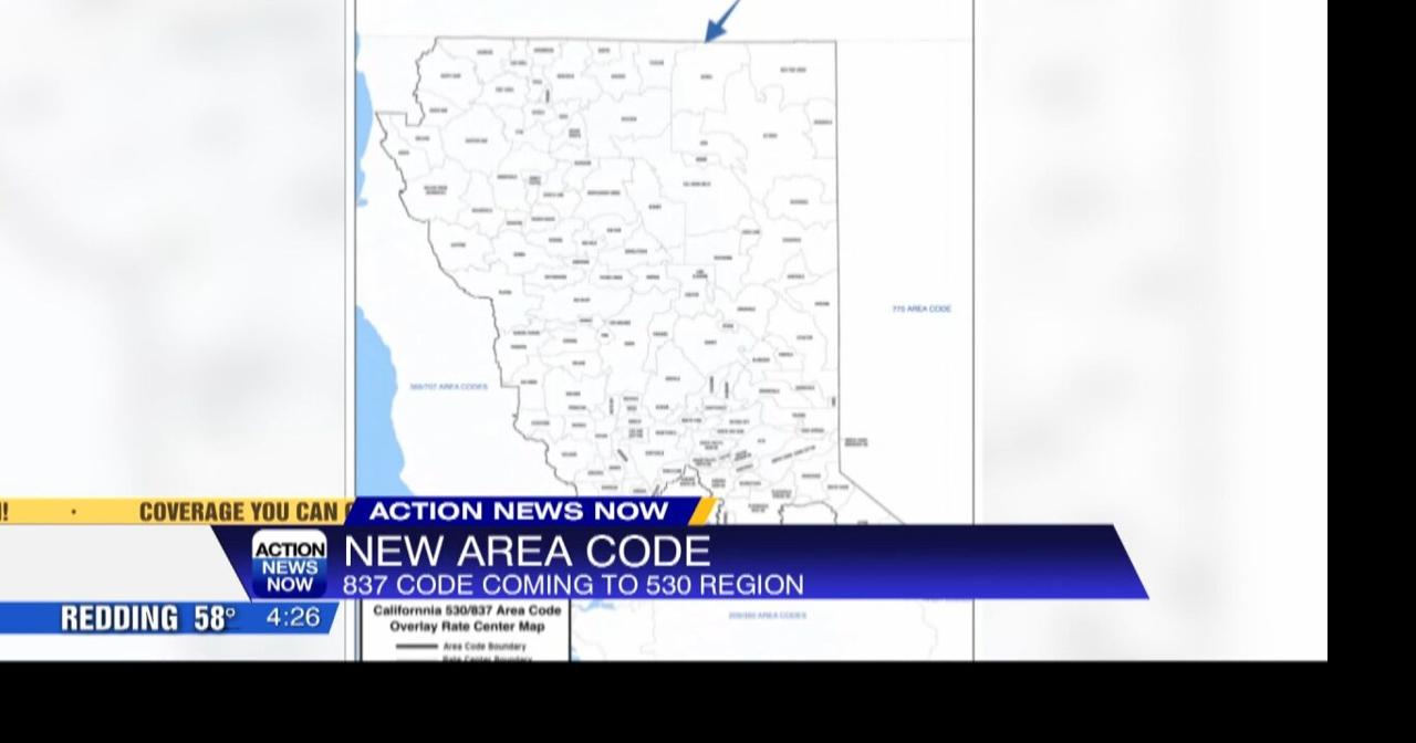 New 837 area code could be assigned to those living in the 530 area ...