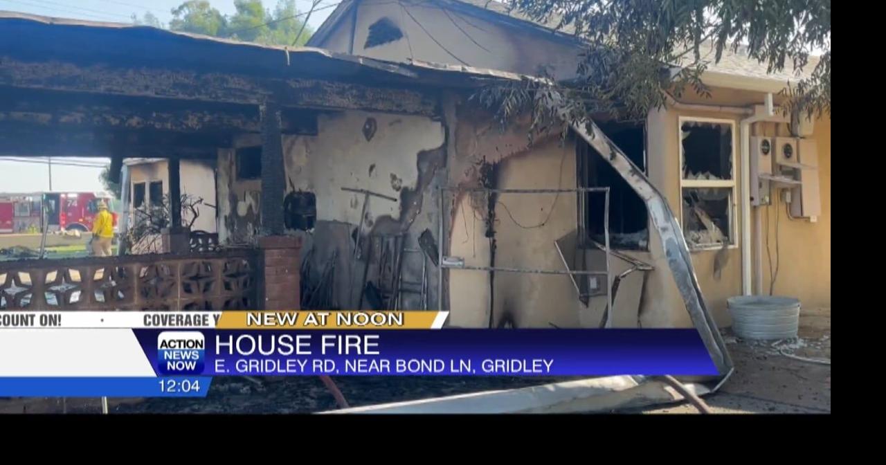 CAL FIRE responds to house fire in Gridley | Video | actionnewsnow.com