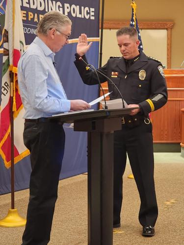 New Redding police chief sworn in | Local | actionnewsnow.com