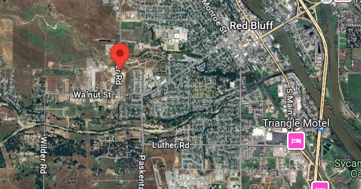 The Baker Fire burned four acres in Red Bluff area at Minch and Baker ...