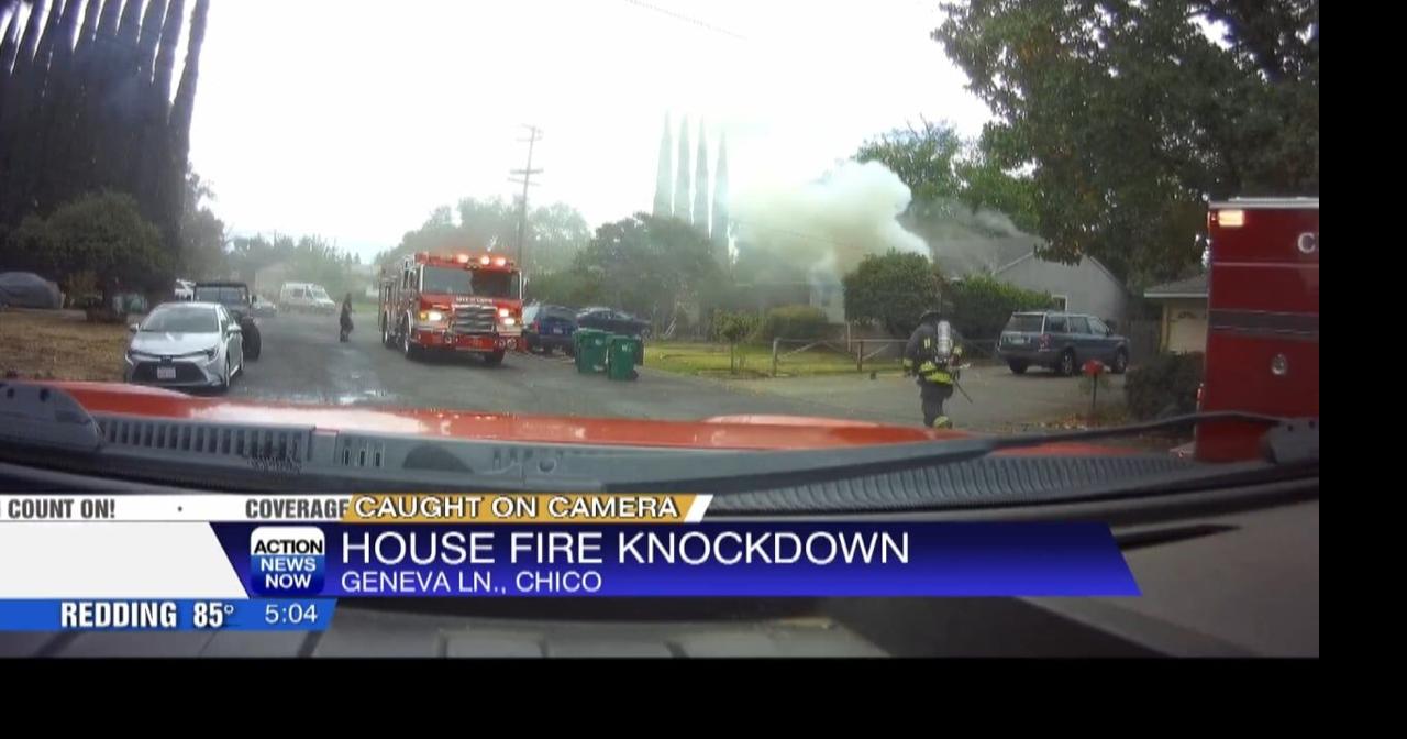 CAUGHT ON CAMERA: Firefighters respond to the Geneva Fire at a home in ...