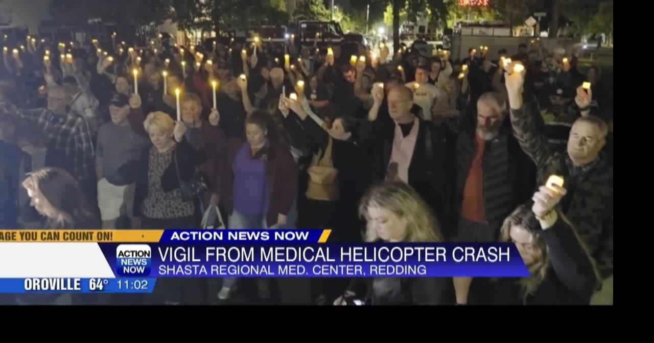 Candlelight vigil in Redding honors Reach 5 crash victims | News | actionnewsnow.com