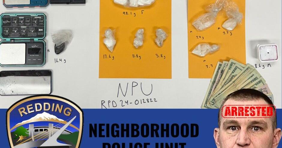 Redding man arrested after he tried to conceal drugs in a toilet | News ...