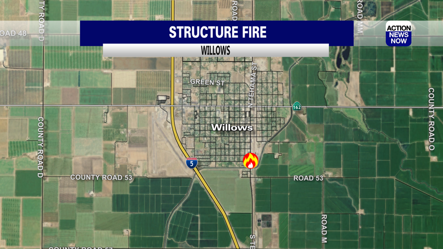 Crews knock down commercial structure fire in Willows | News ...