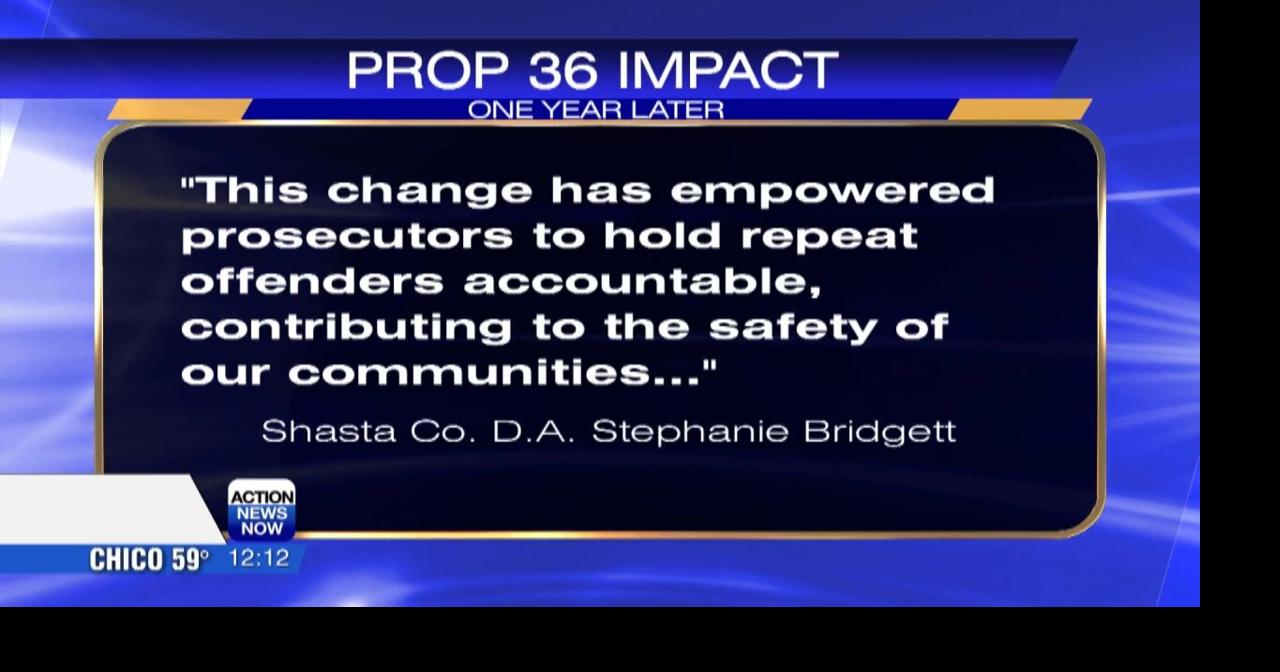 Shasta County District Attorney Stephanie Bridgett on Prop 36's impact ...