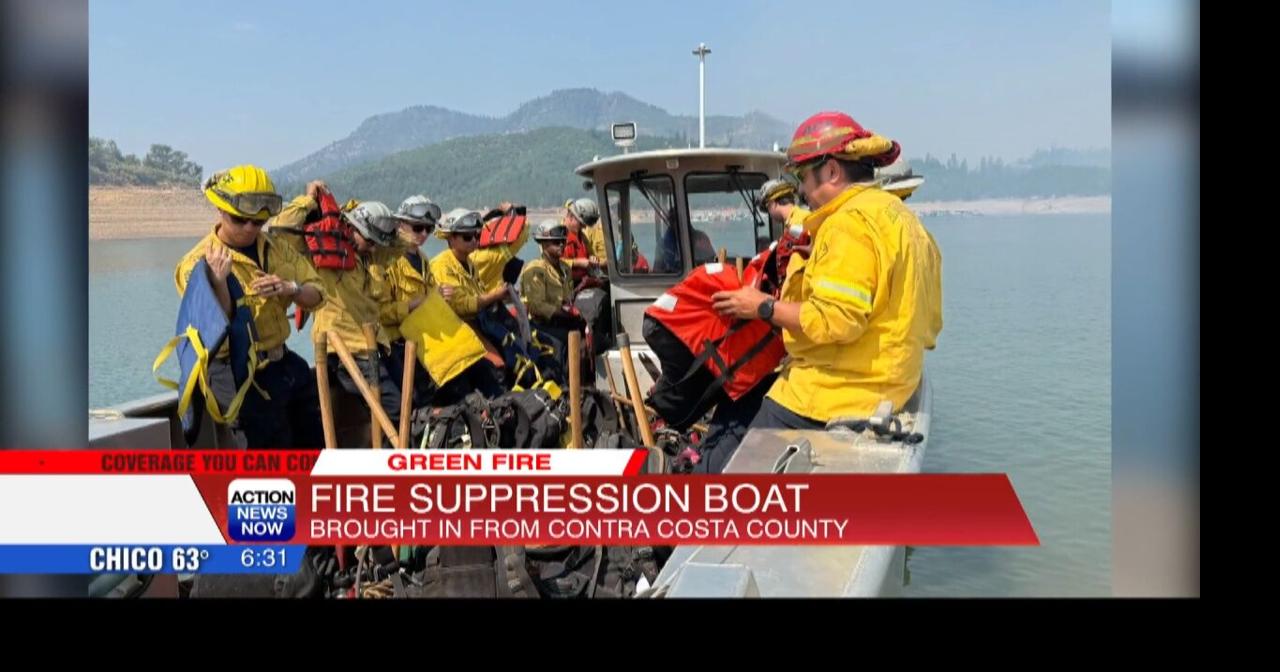Contra Costa County sends fire boat to aid firefighters battling the ...
