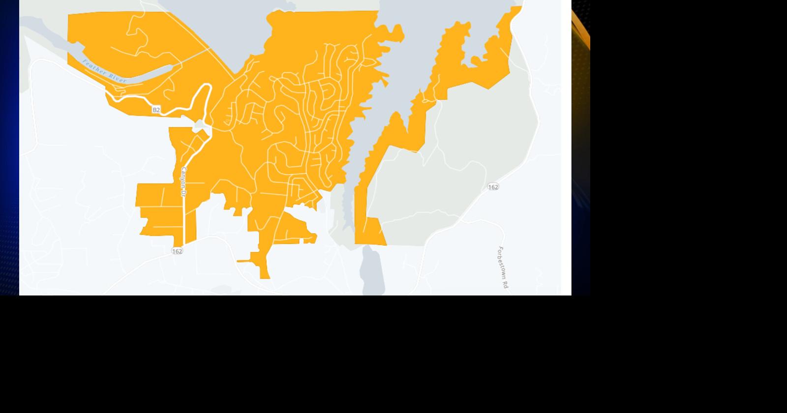 More than 1,600 customers without power in the Kelly Ridge area east of ...