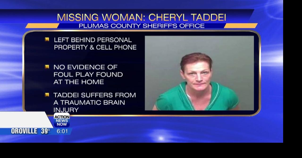 Search continues for missing Plumas County woman Cheryl Taddei | Video ...