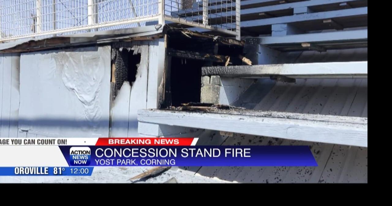 Corning Fire Department investigating fire that damaged concession ...