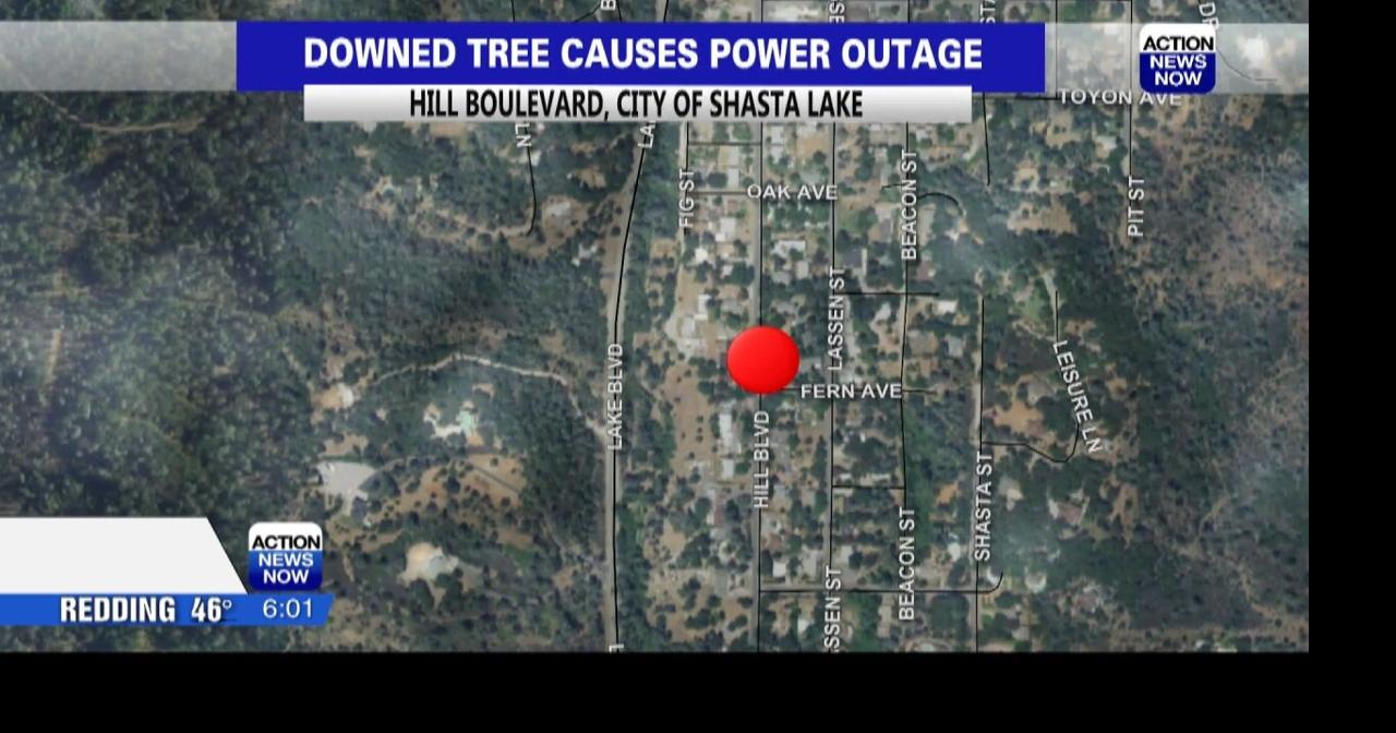 Crews working to restore power to customers in City of Shasta Lake ...