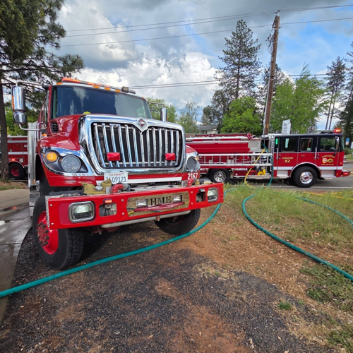CAL FIRE Butte Unit contains garage fire on Pentz Road in Paradise ...