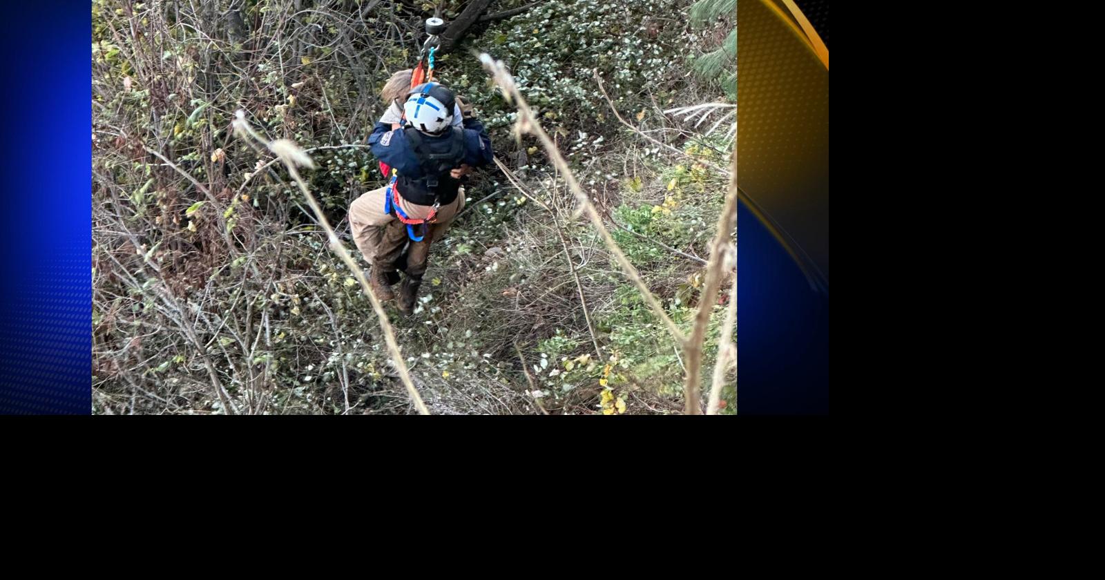 Woman rescued from steep wooded cliff in Redding Wednesday | News | actionnewsnow.com