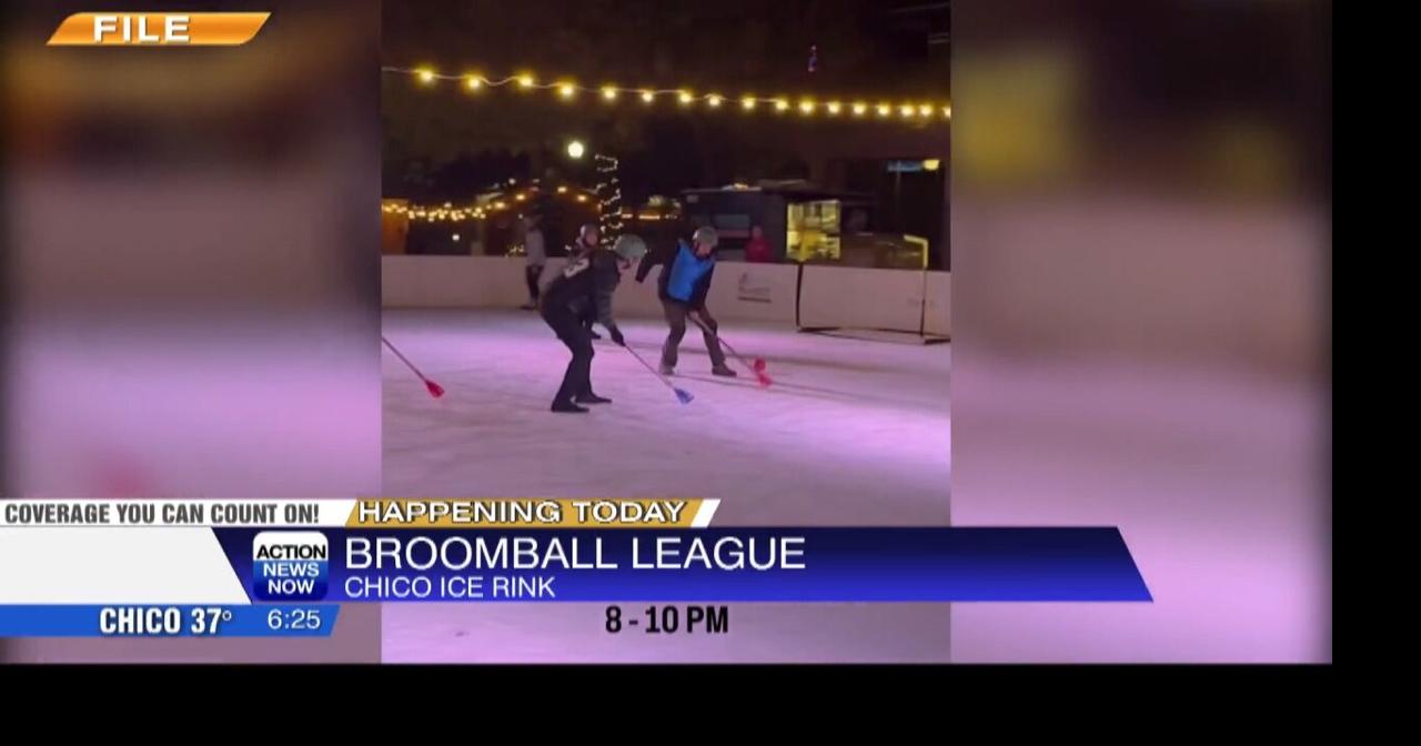 Broomball showdown tonight: Chico Ice Rink hosts epic match | Video ...