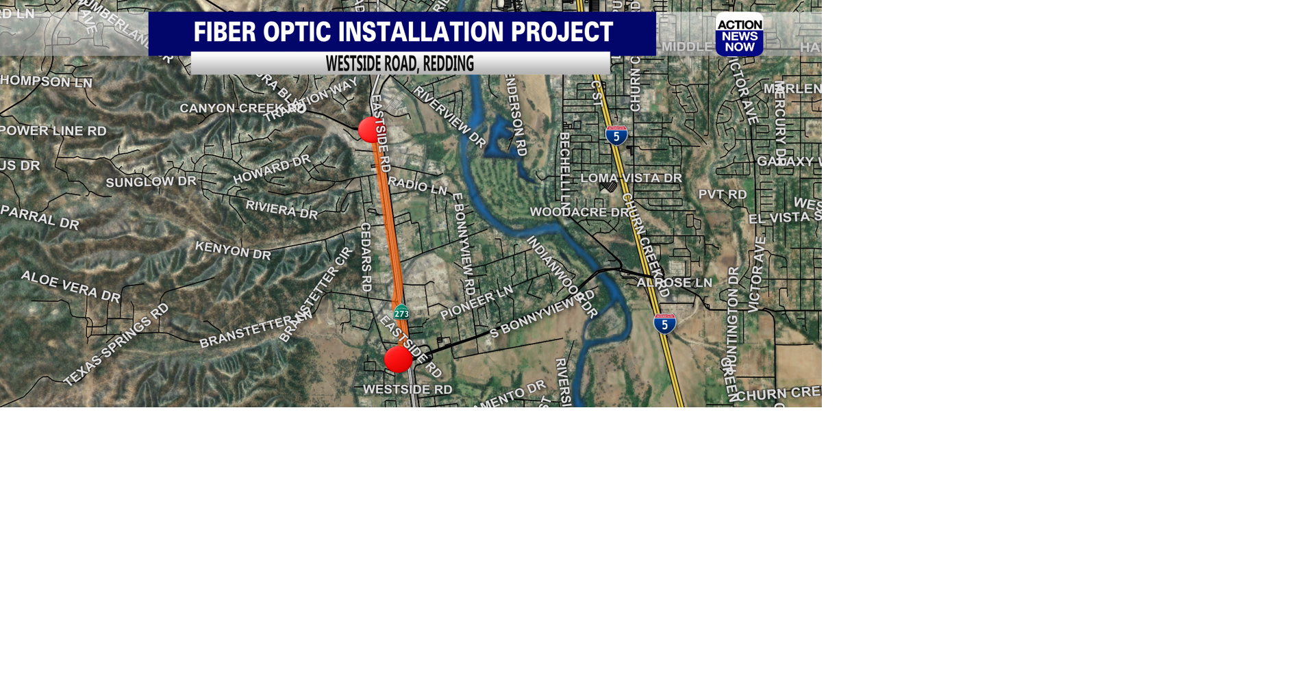 Fiber optic lines to be installed in Redding | News | actionnewsnow.com