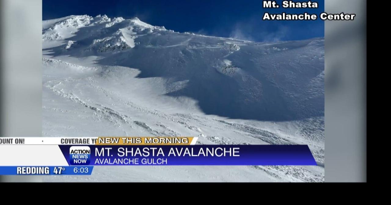 Mt. Shasta's Green Butte Ridge hit by avalanche | Video | actionnewsnow.com