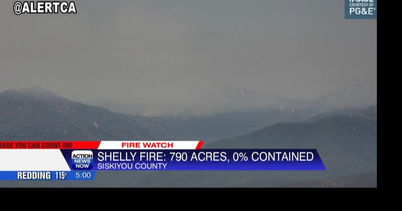 Shelly Fire: 790 acres, 0% containment | Video | actionnewsnow.com