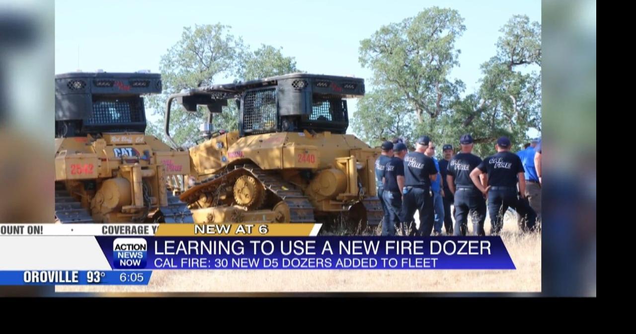 CAL FIRE Shasta-Trinity Unit hosts training on new D5 fire dozers ...