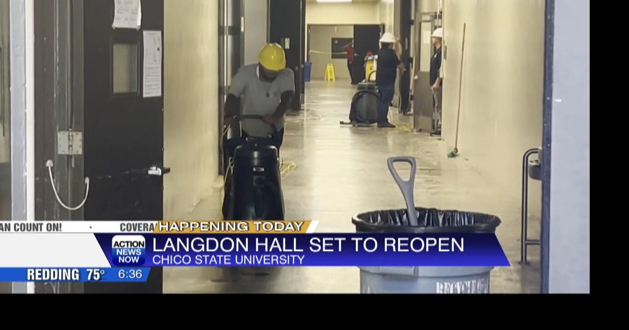 Chico State engineering center reopens after rain damage | Video ...