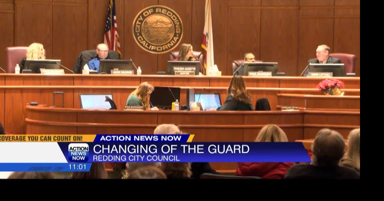 Redding City Council swears in new members | News | actionnewsnow.com