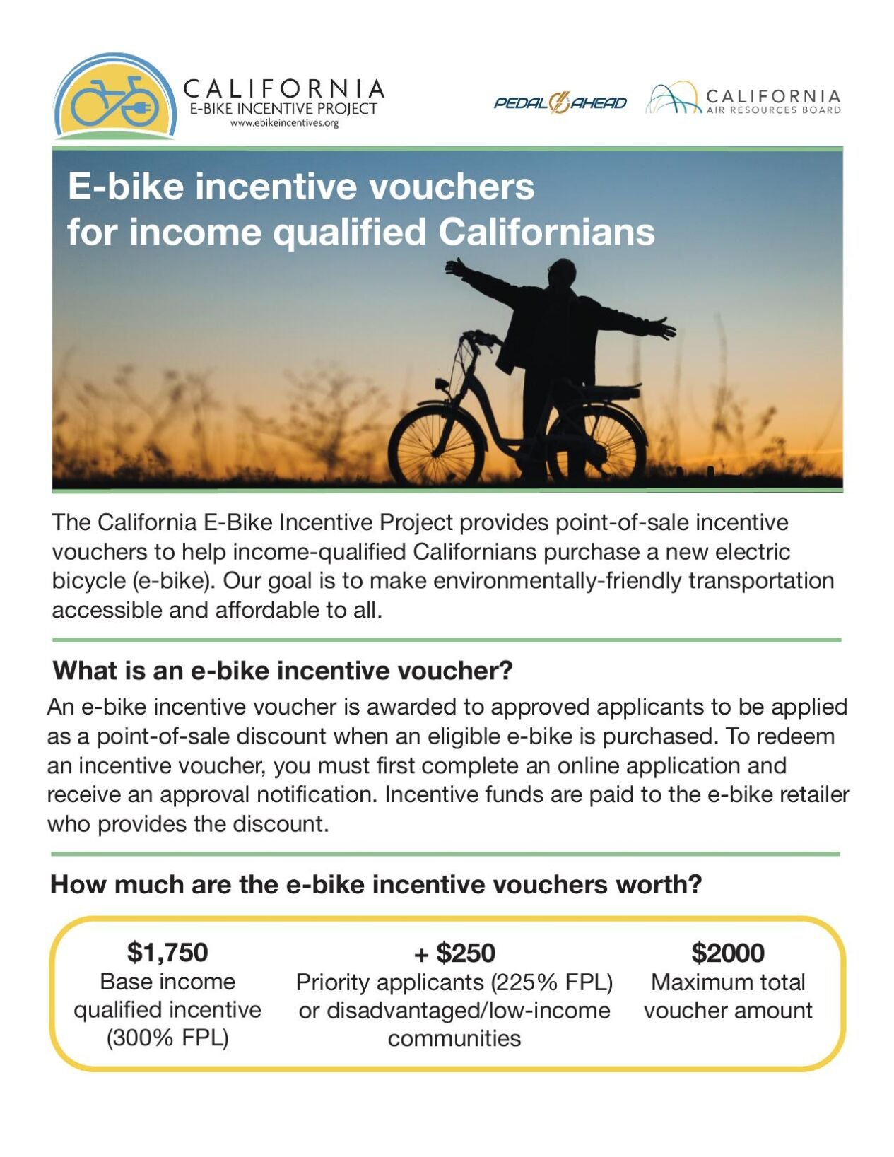 Electric bicycle vouchers up to $2,000 available for Butte County ...