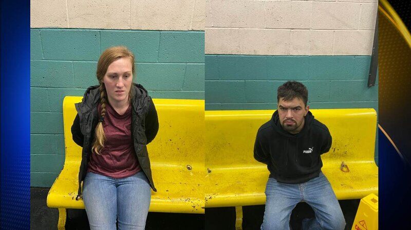 2 People Being Arrested