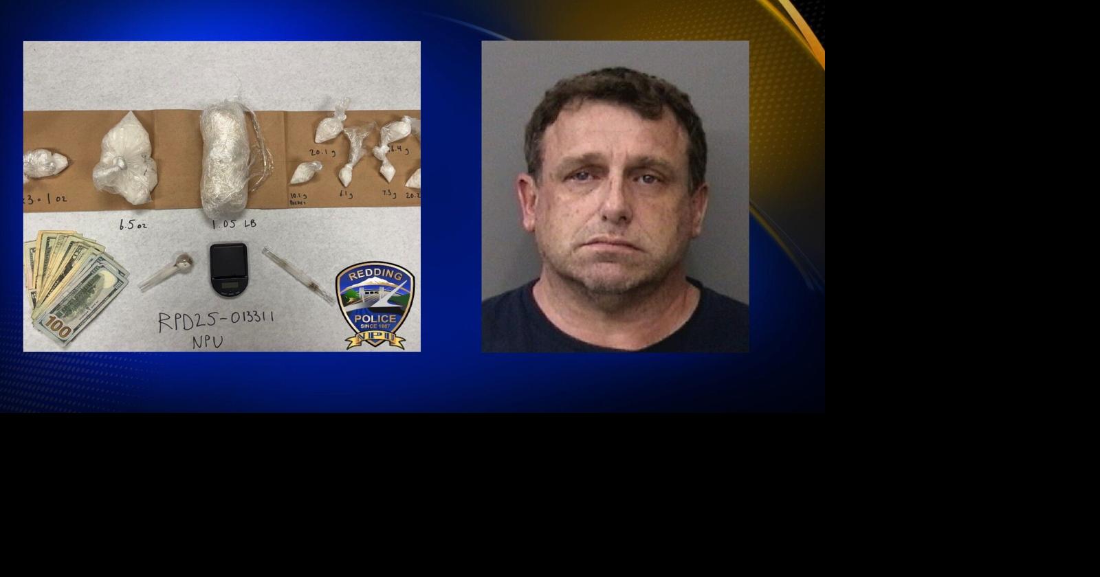 Redding man arrested with bags of meth in traffic stop | News ...
