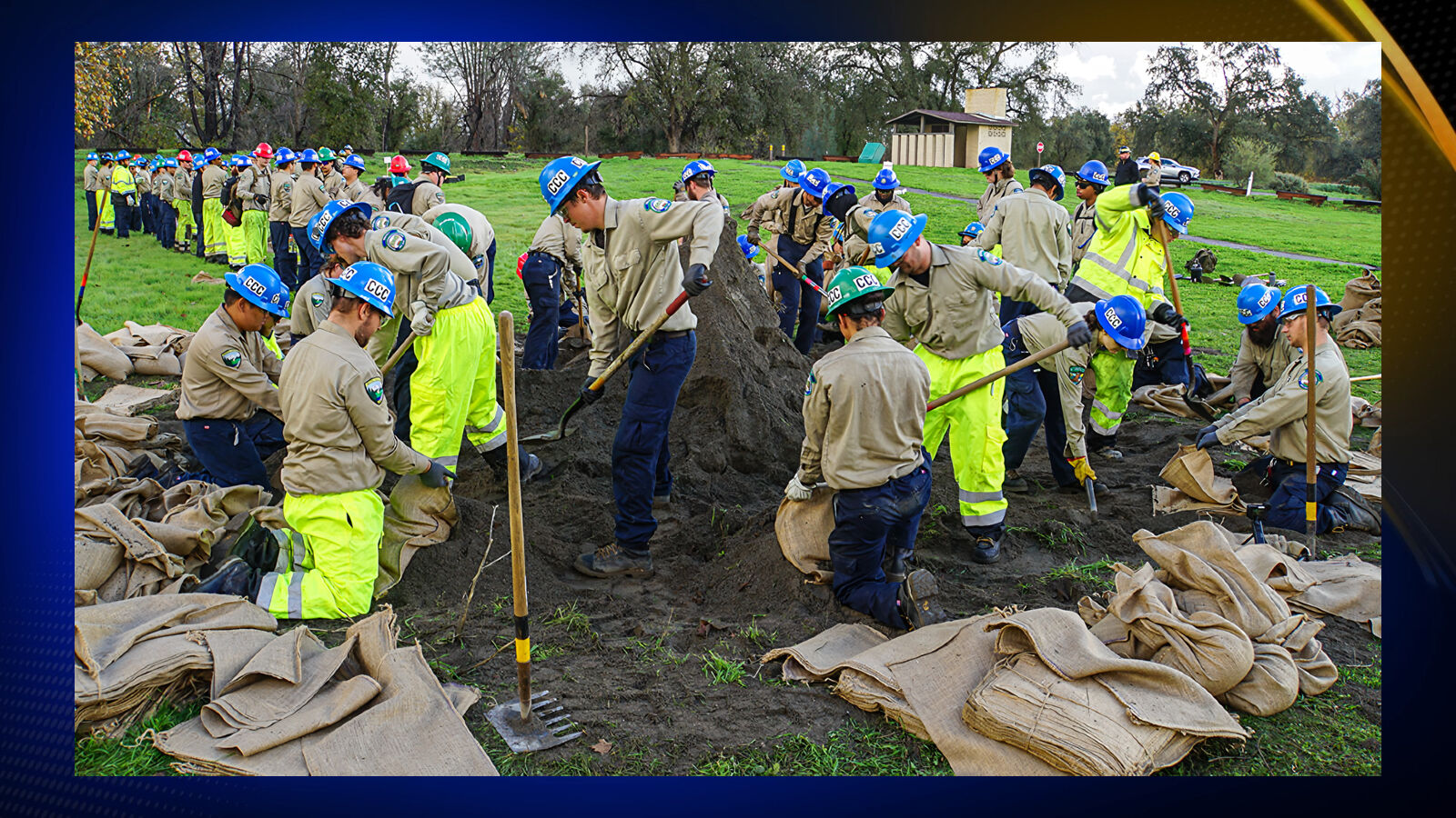 California Conservation Corps conducts training at Red Bluff Recreation ...