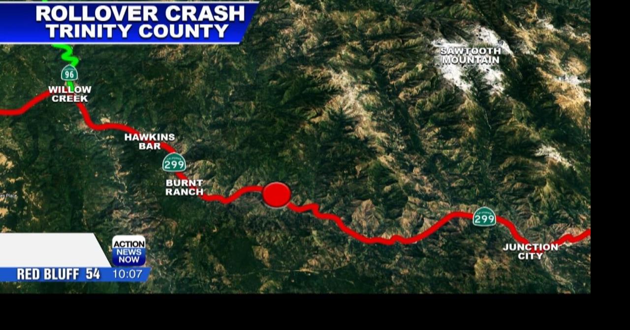 Rollover crash in Trinity County | Video | actionnewsnow.com