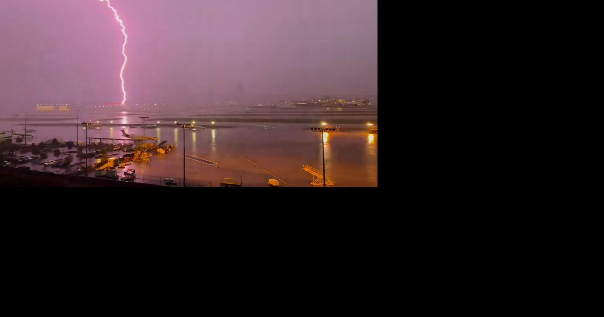 Severe storm triggers hundreds of flight cancellations at busy Atlanta ...