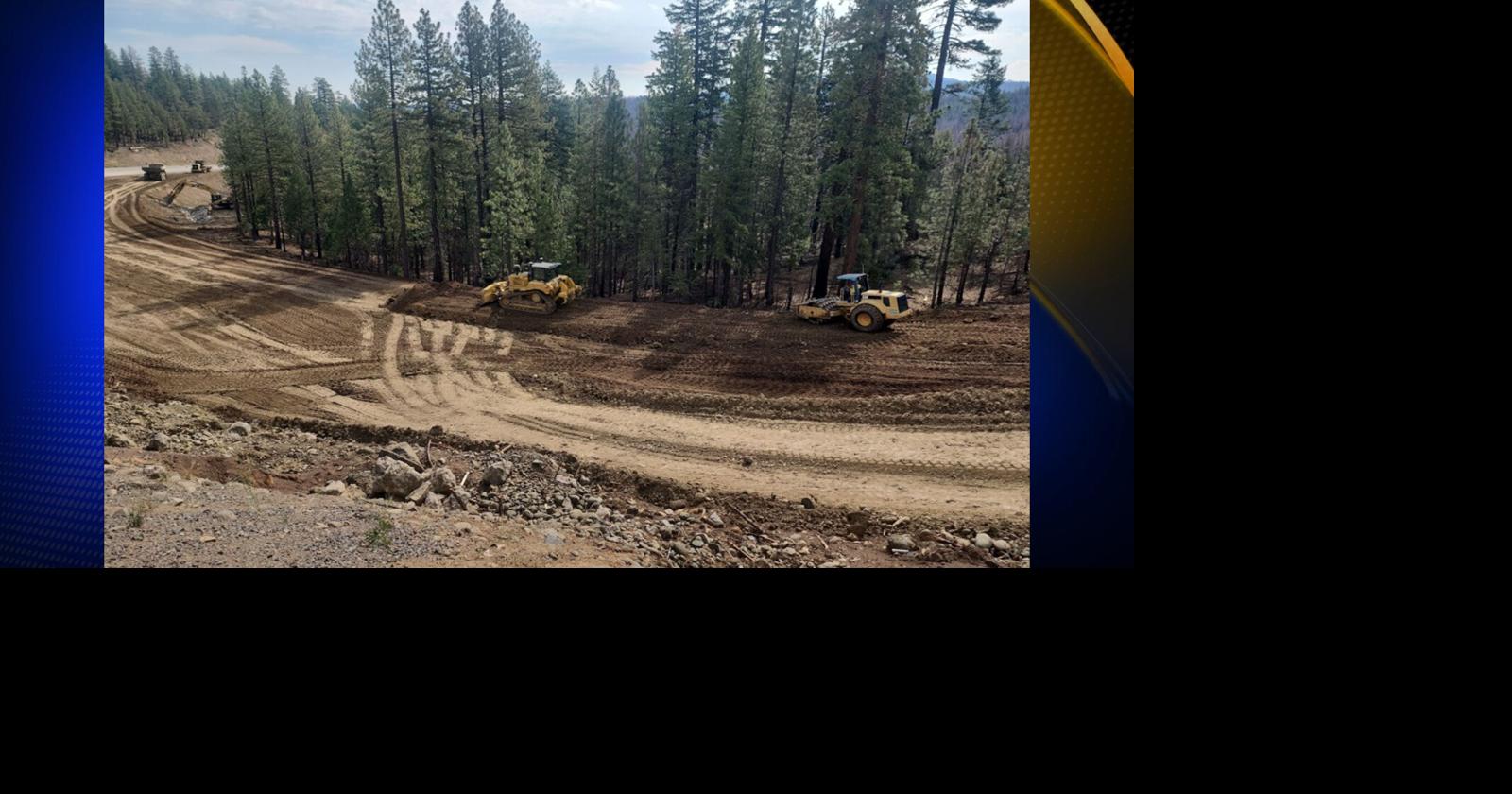 Caltrans working on temporary two-lane detour on Highway 36 in Lassen ...