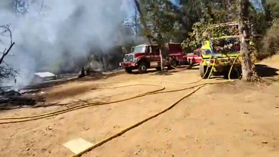 Redding Fire responds to vegetation fire at homeless encampment, two ...