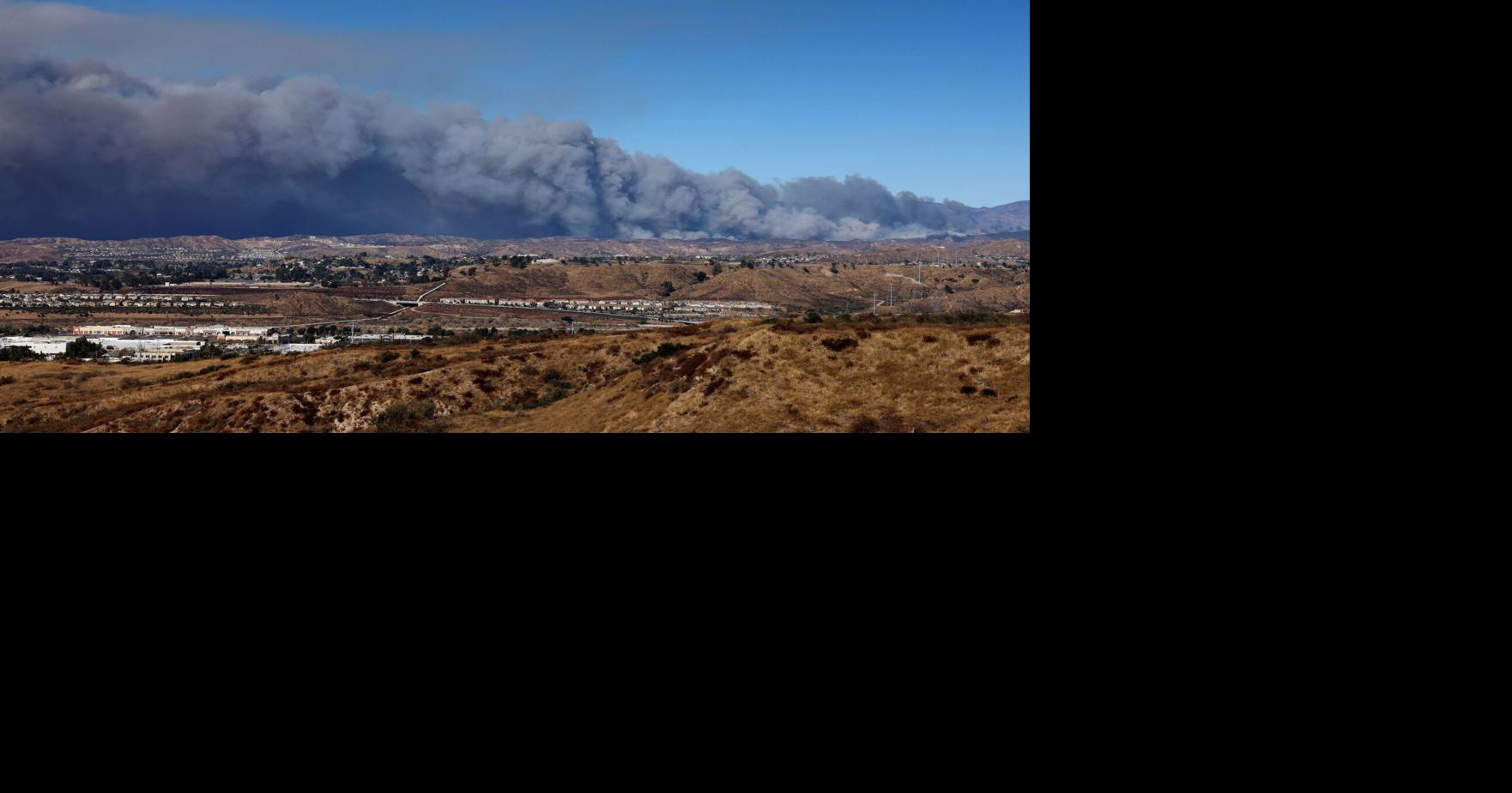 Brush Fire Breaks Out Near Castaic, Los Angeles; Evacuations Ordered ...