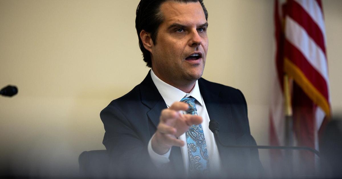 House Ethics Committee Accuses Gaetz Of Paying For Sex Including With