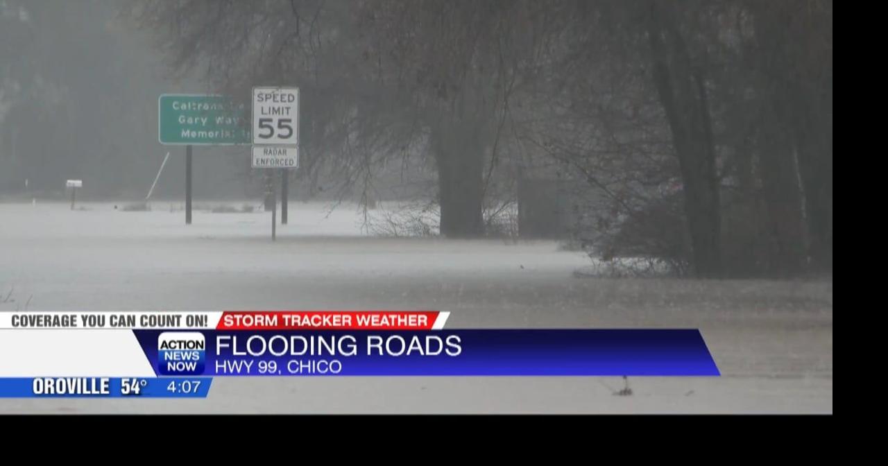 Highway 99 shut down in both directions north of Chico due to flooding ...
