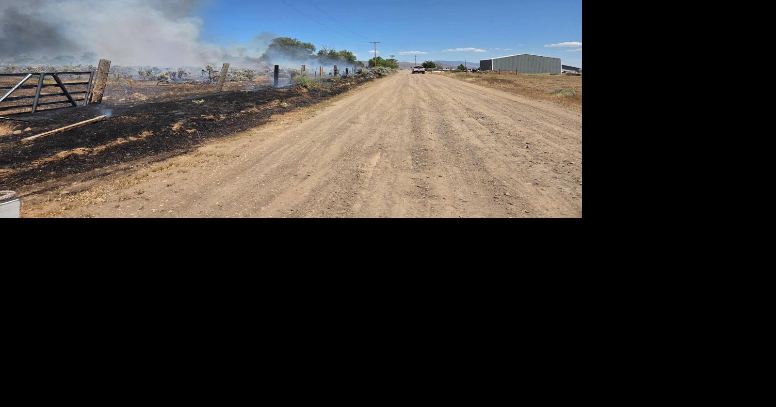 The Coyote Fire is now contained; It started as a structure fire | News ...