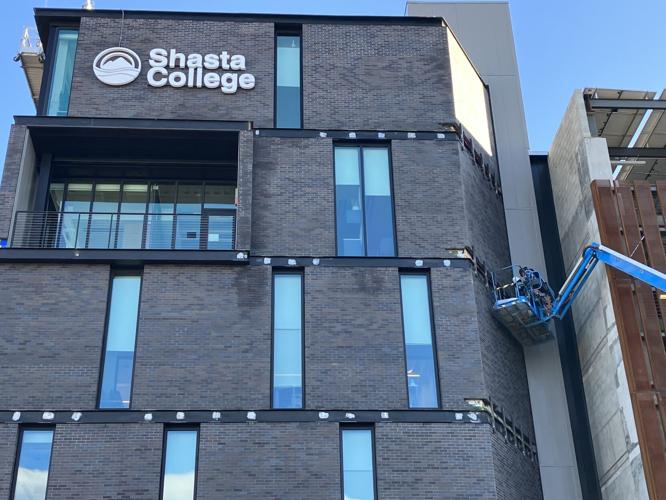 Construction continues at the Shasta College Community Leadership ...