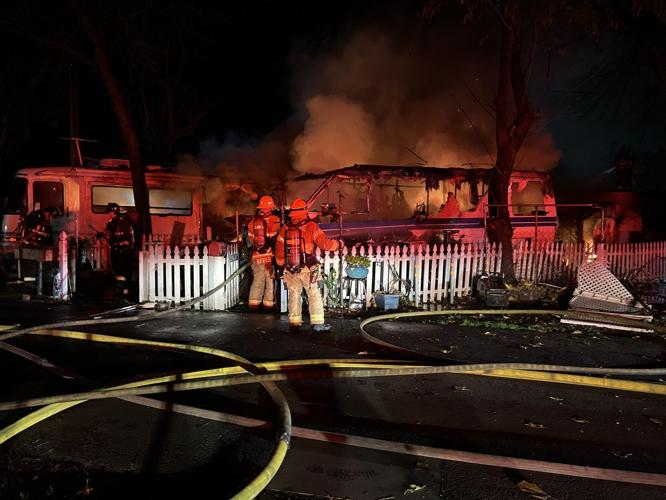 Early-morning Chico RV park fire destroys 2 RVs; 2 people injured ...