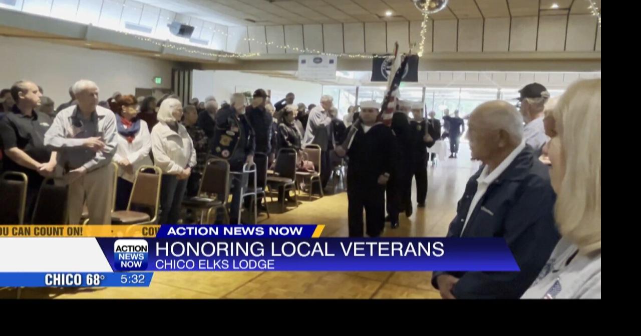 Veterans Day celebration held at Chico Elks Lodge | Video ...