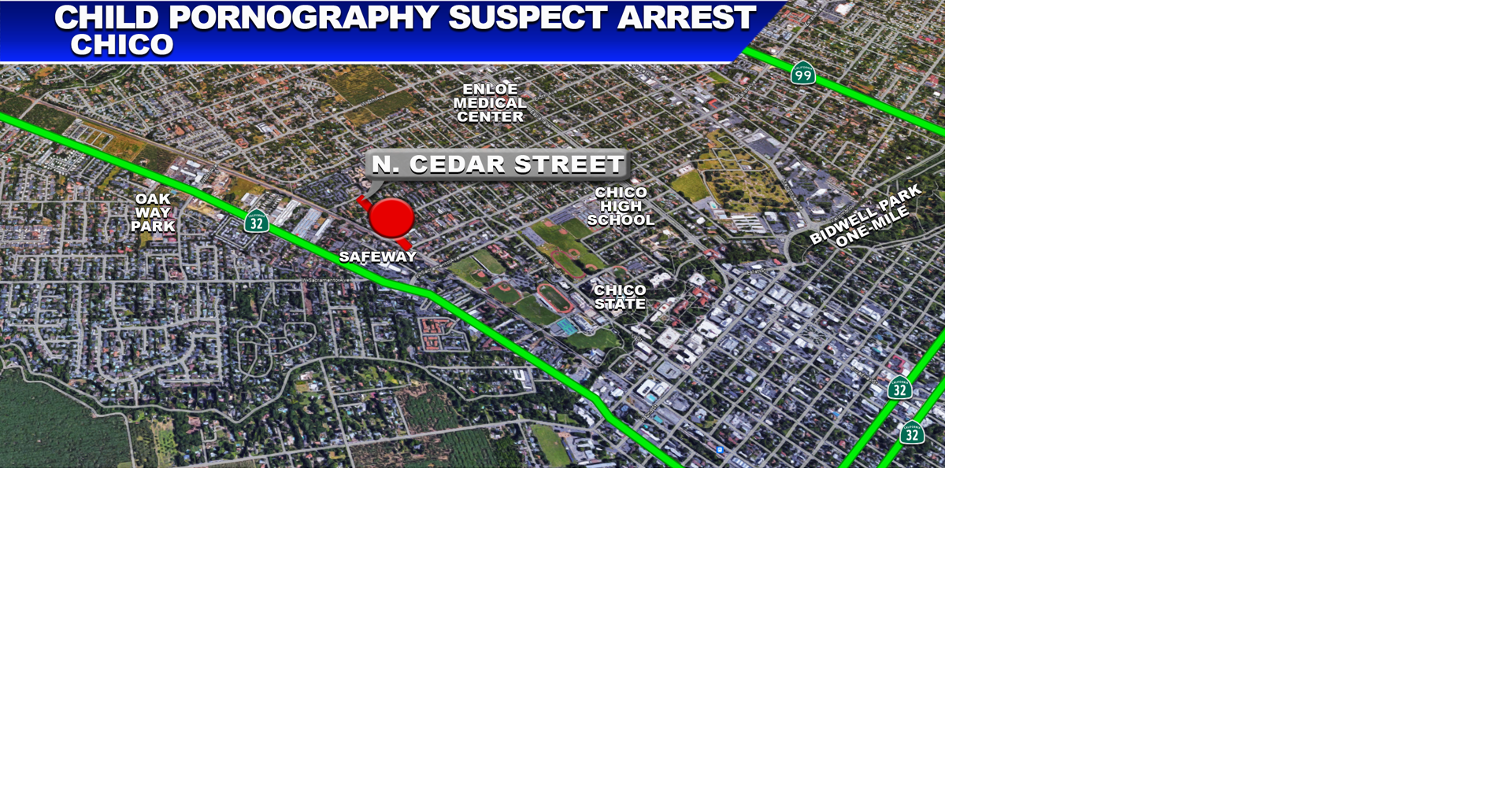 Chico police arrest suspect in child pornography investigation | News ...