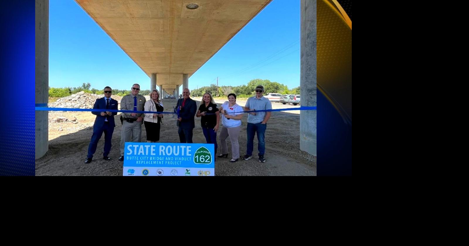 Caltrans holds ribbon-cutting ceremony for new Highway 162 bridge in ...
