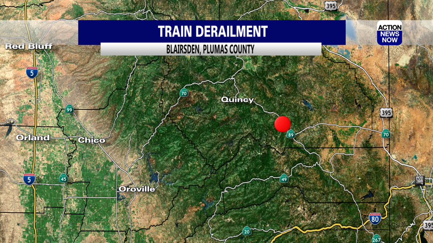Train derailment sends coal into Feather River | News | actionnewsnow.com