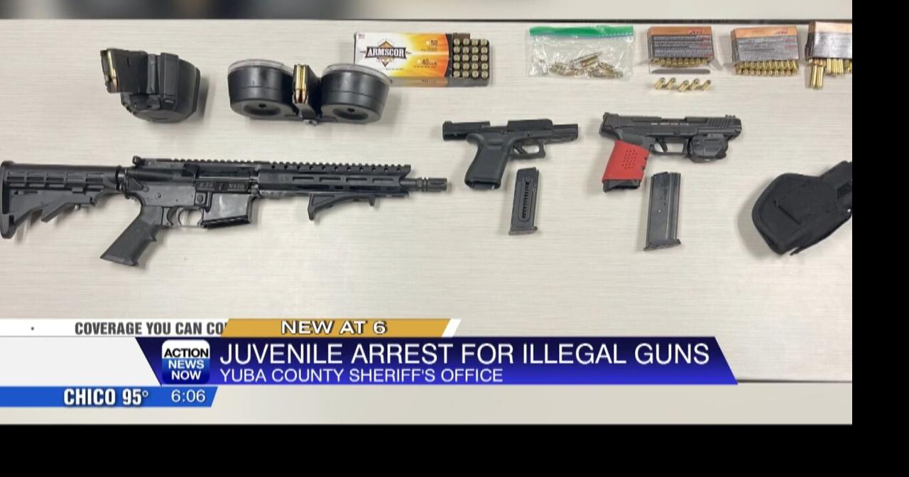 Yuba County Sheriff's Office arrests juvenile after un-serialized AR-15 ...