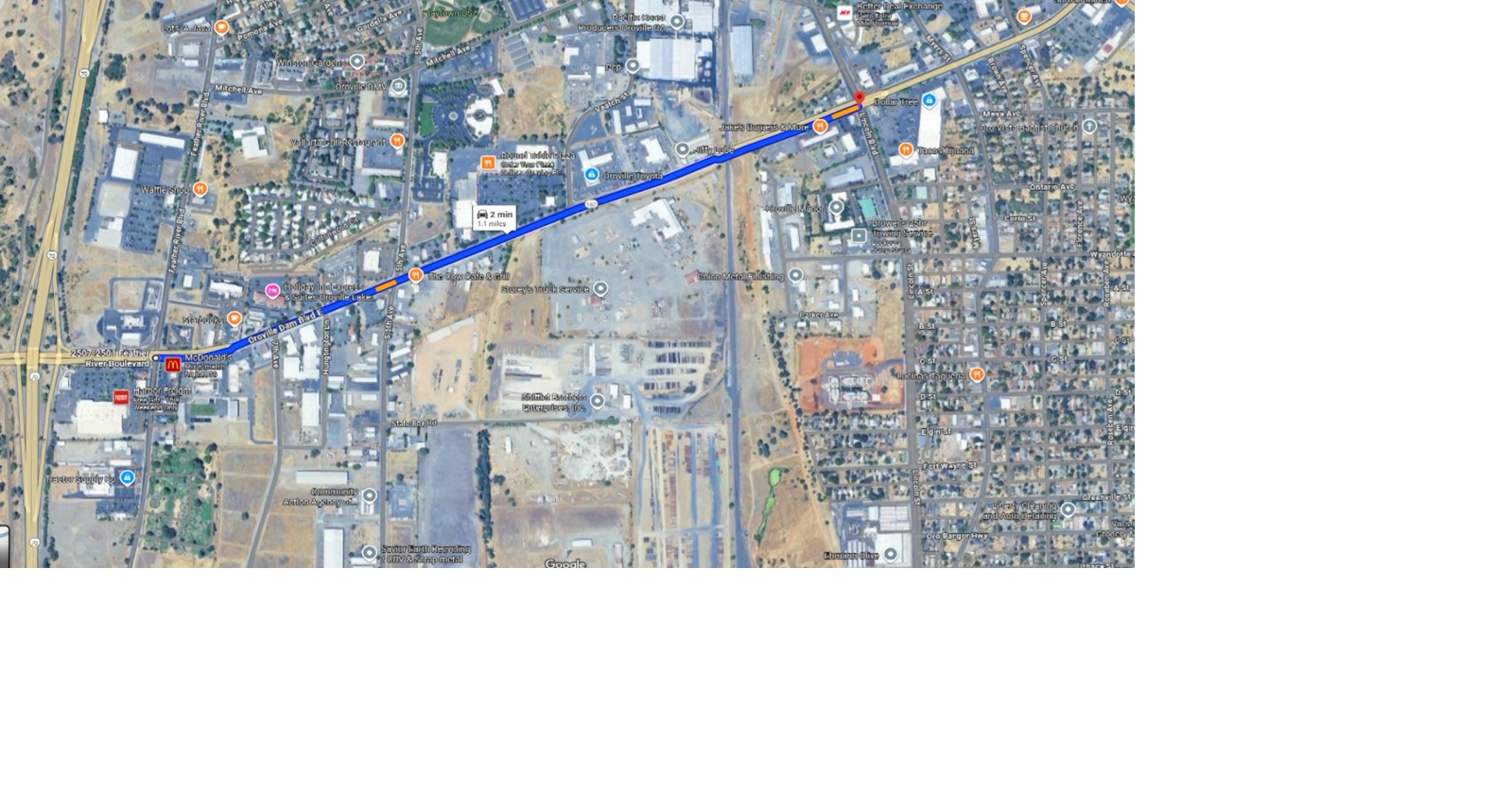 Work to repave sections of Oro Dam Boulevard, restore sidewalk in ...